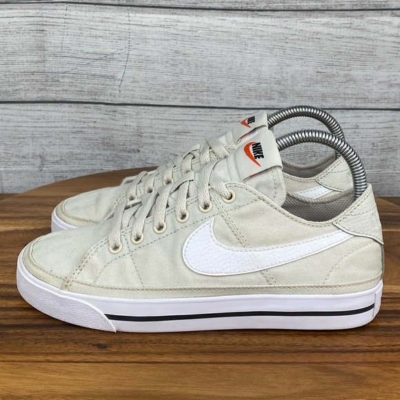 Nike | Shoes | Nike Court Legacy Canvas Light Bone Sneaker Cz294002 ...
